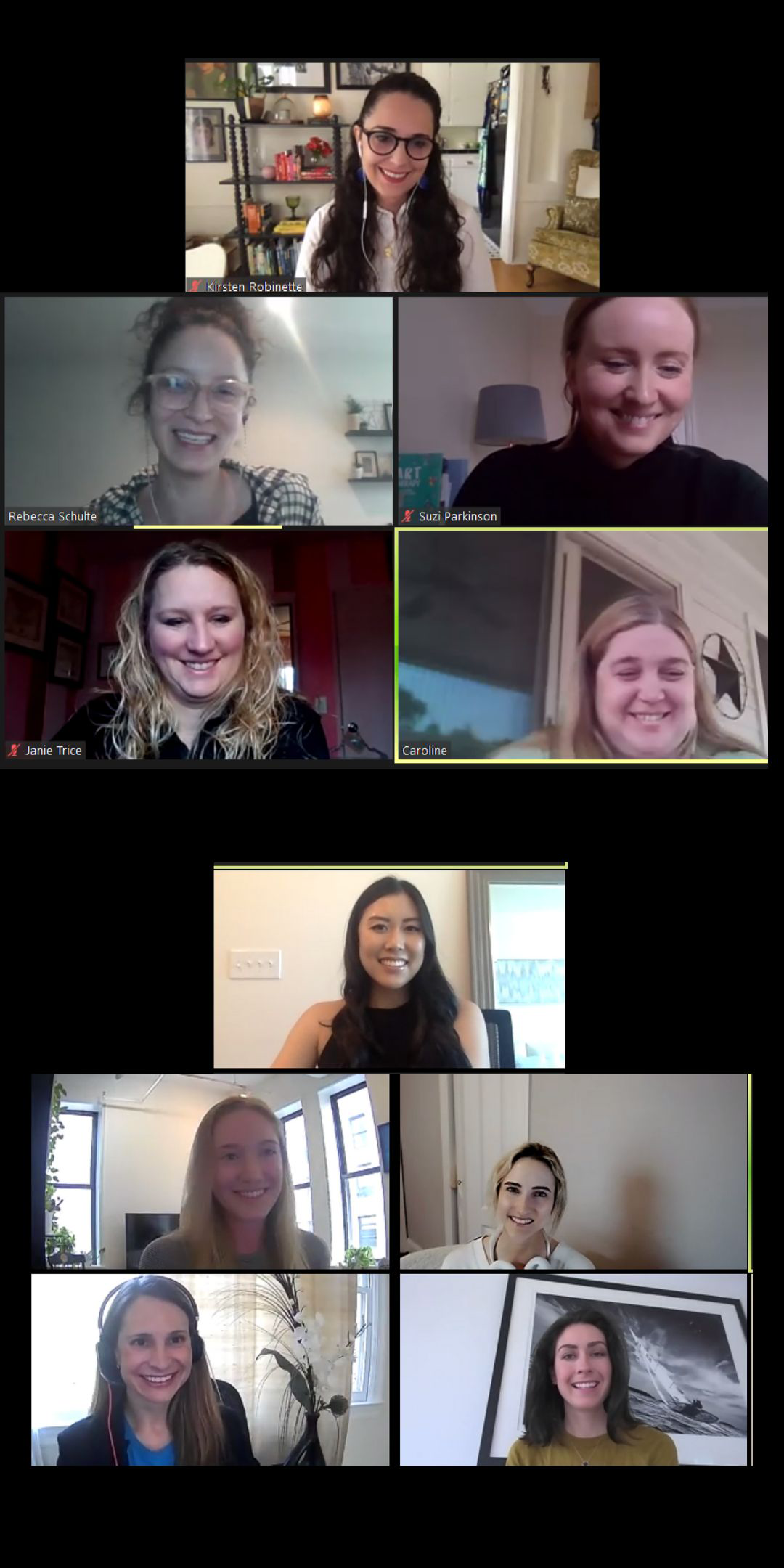 Zoom Cast Now Caroline